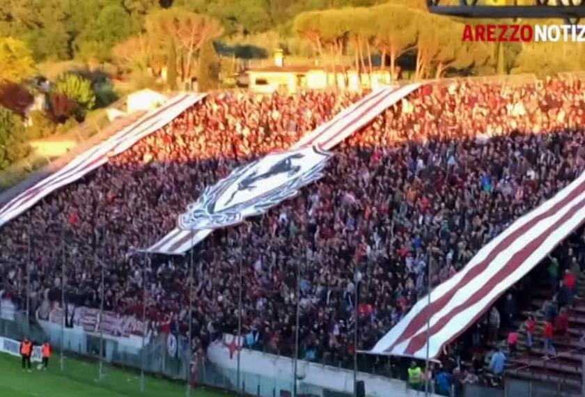 Arezzo calcio: la società ringrazia la tifoseria per l'attaccamento ...